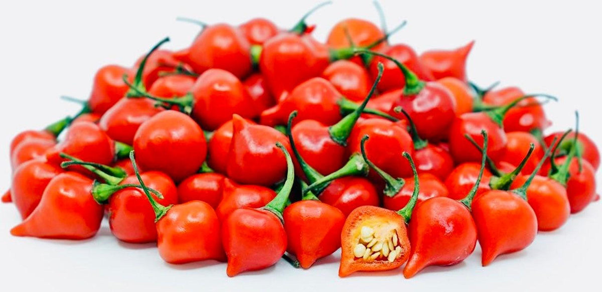 50+ Seeds Red Biquinho Pepper Plant (peruvian Sweety Drop) Seeds - Per ...